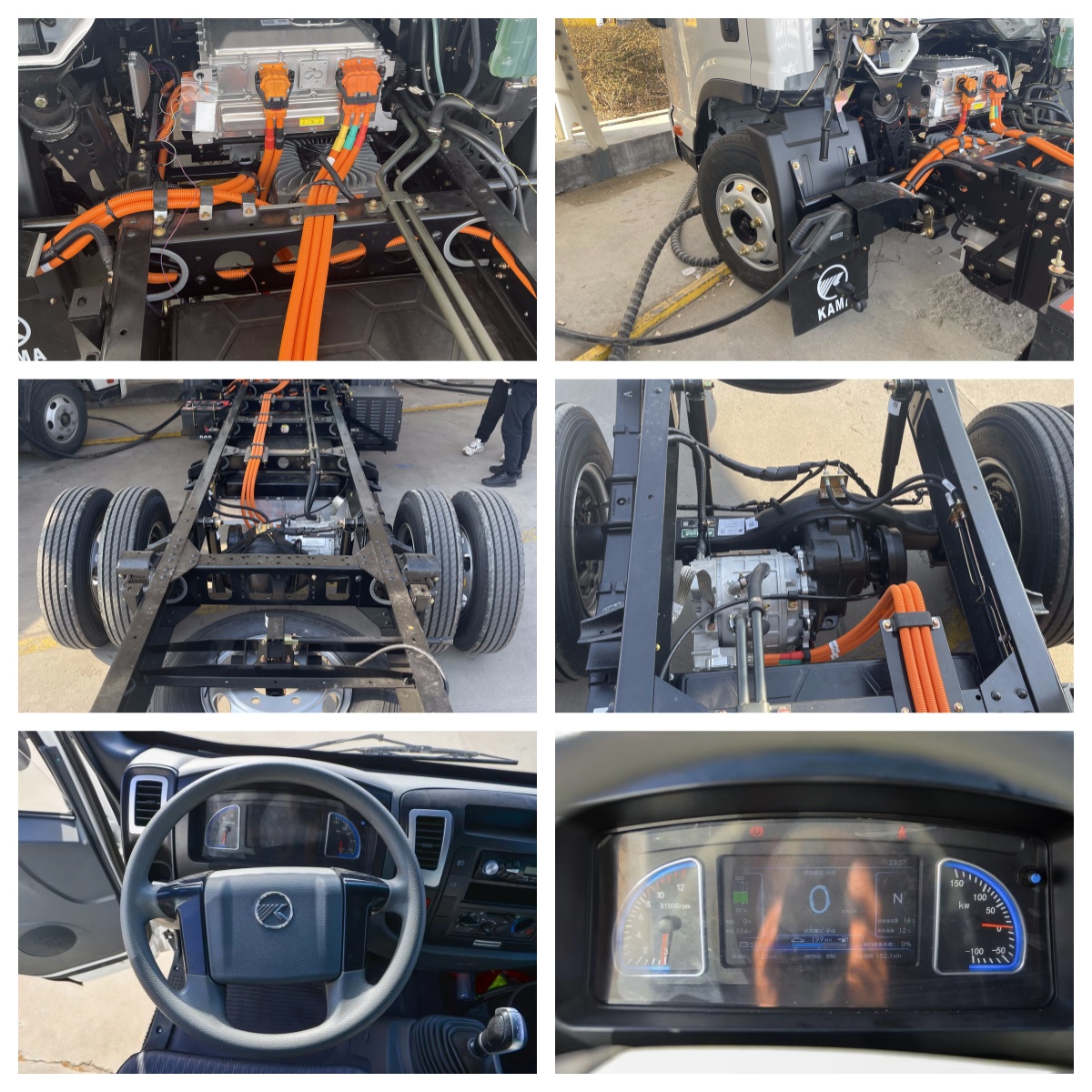 KAMA EV Pickup L2 Electric Truck – 4X2, 3-10 Ton Forland Cargo Van for ...