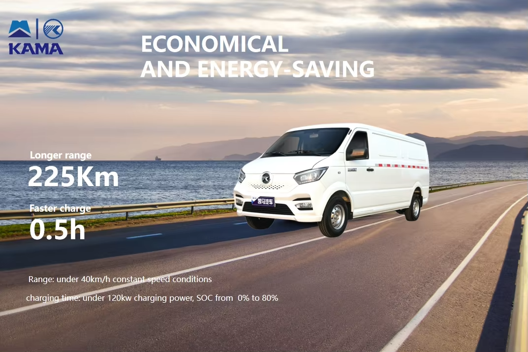 2024 Kama Electric Van: 11-Seat EV Truck with Long Battery Life and 1 ...
