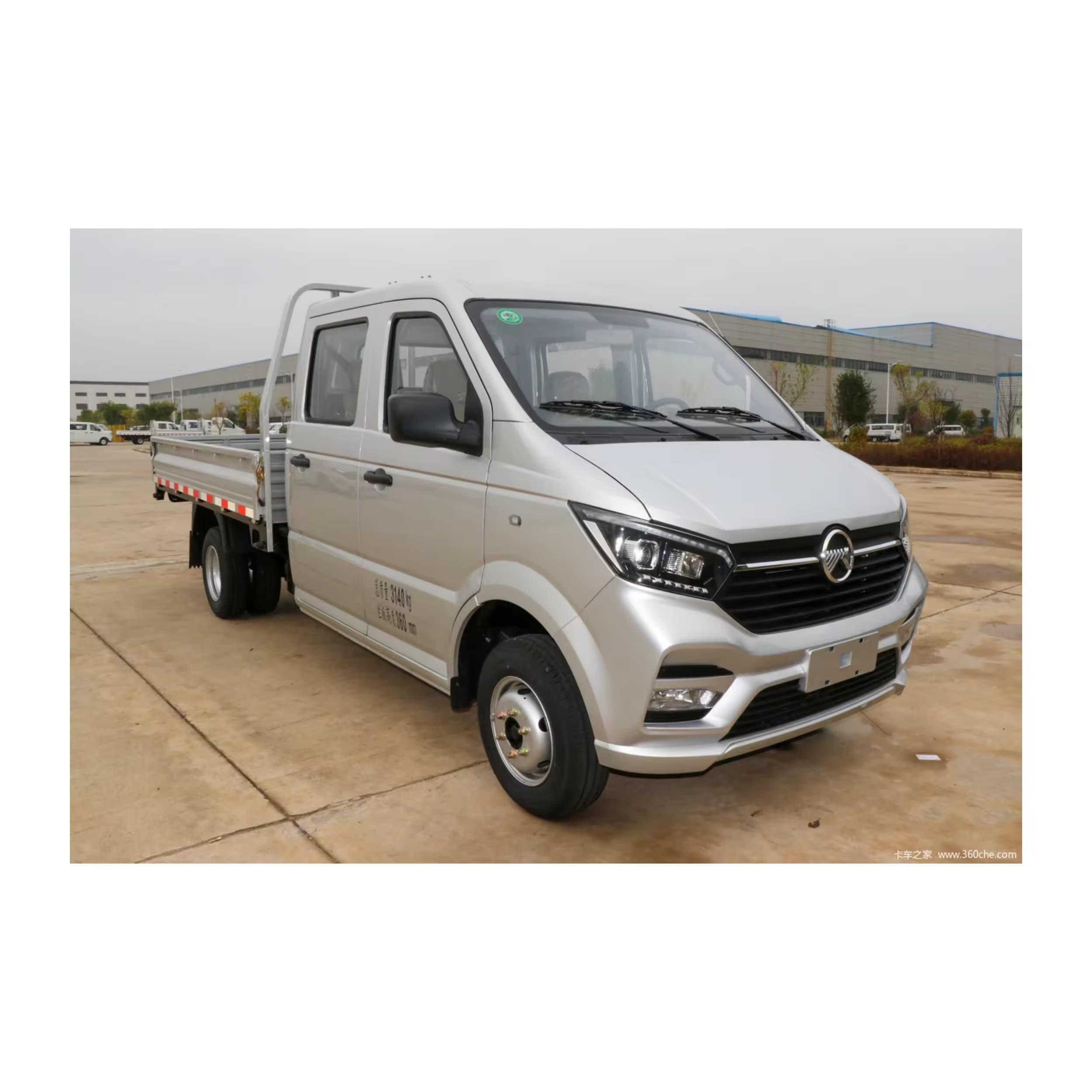 KAMA Double‑Cabin K6 Mini Truck – 2 Ton Diesel, 5‑Seat 4×2 Light Cargo ...