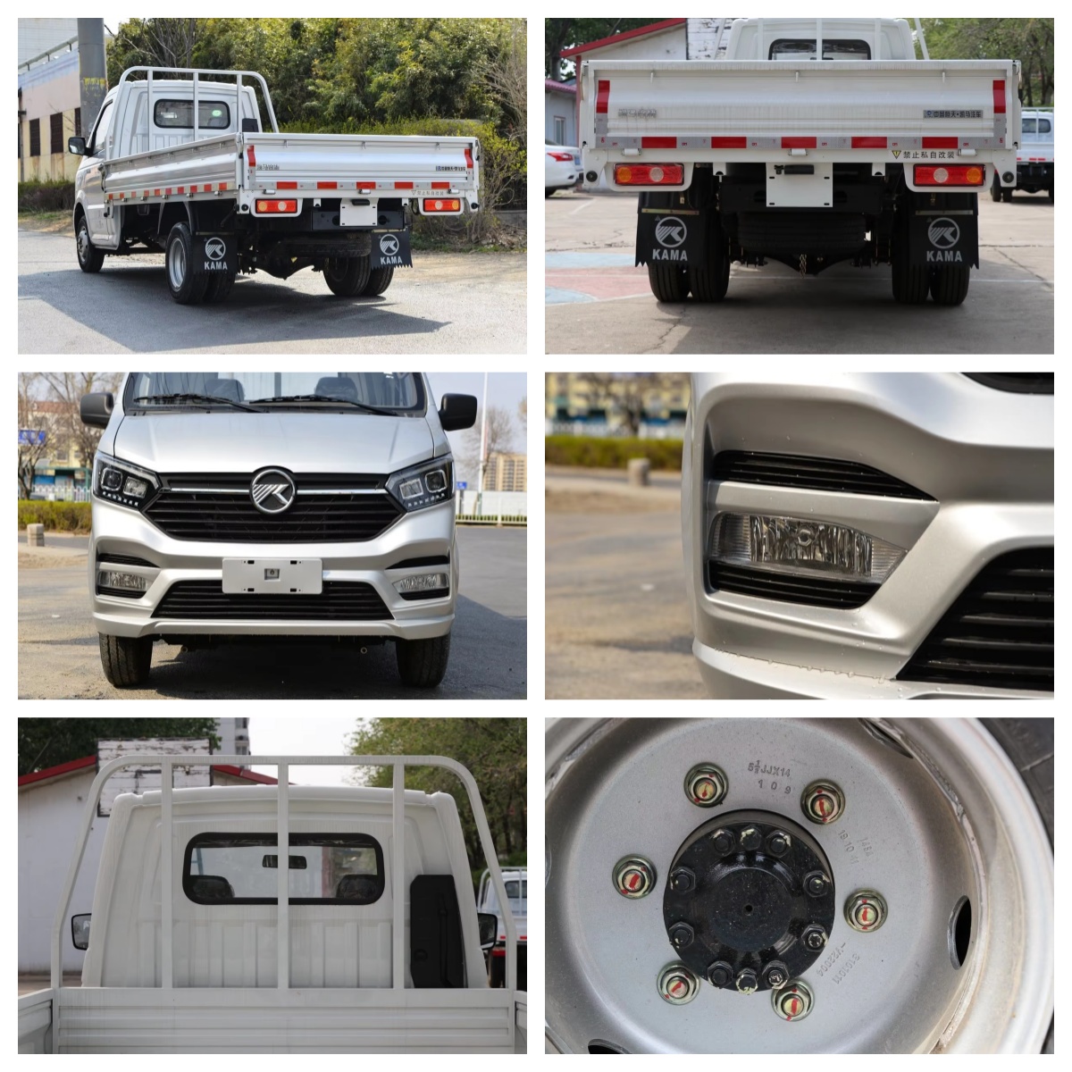 KAMA Double‑Cabin K6 Mini Truck – 2 Ton Diesel, 5‑Seat 4×2 Light Cargo ...